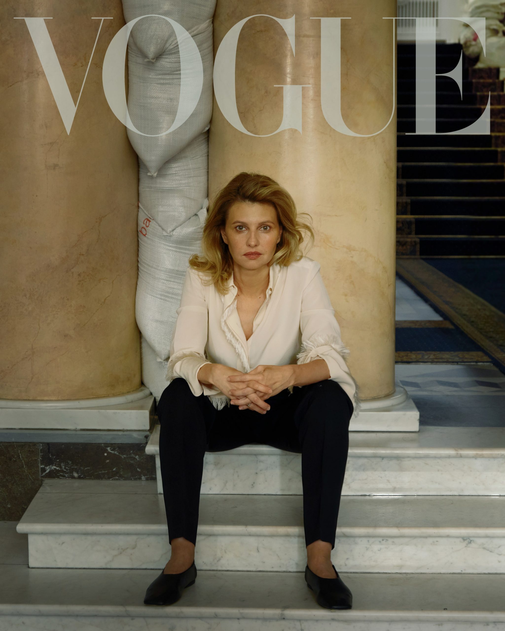 Een portret van Oekraïne's first lady, Olena Zelenska - Vogue.nl