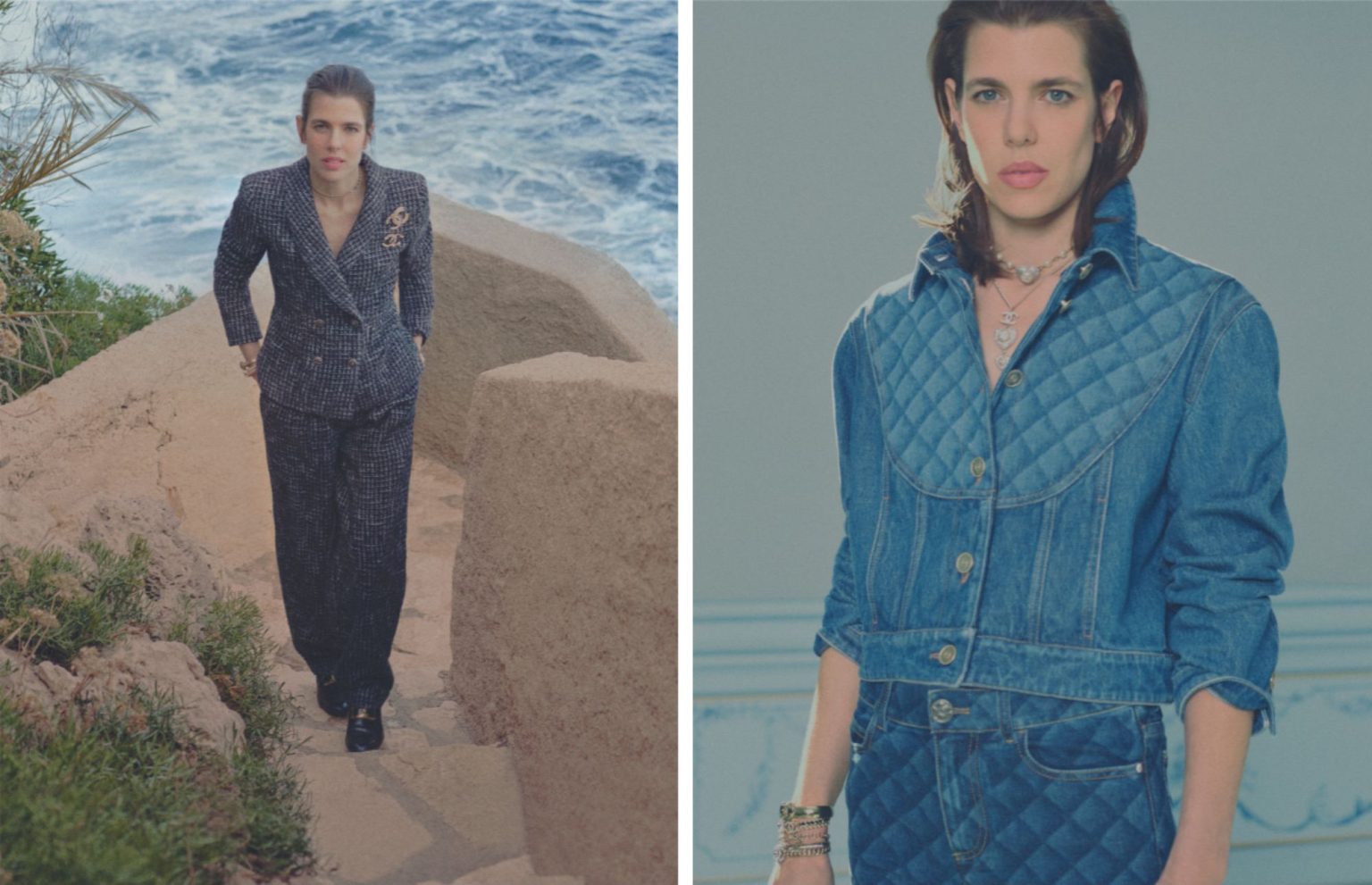 Charlotte Casiraghi schittert in de nieuwe Chanel-campagne