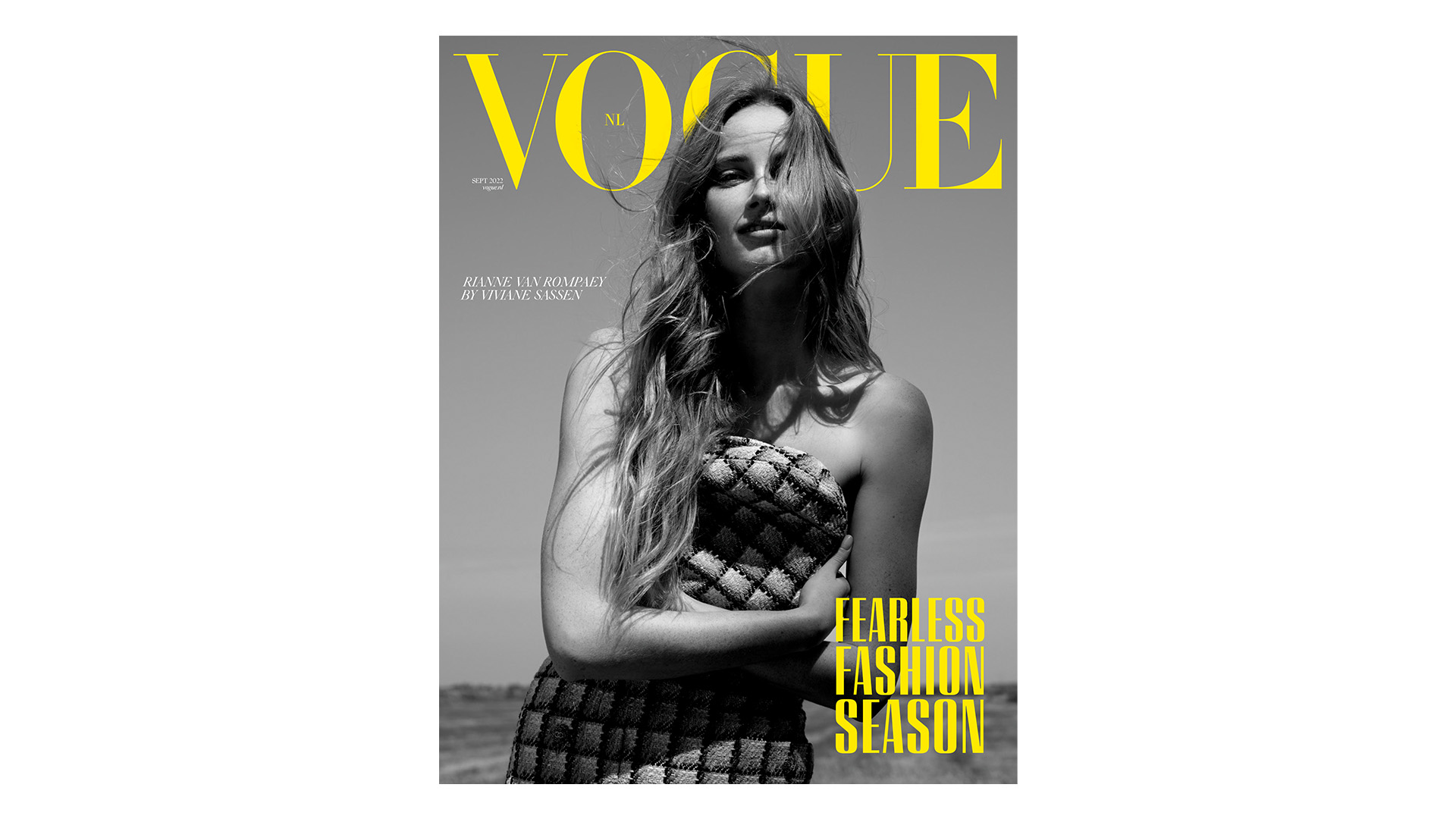 Dit is Vogue september 2022 met Rianne van Rompaey - Vogue NL