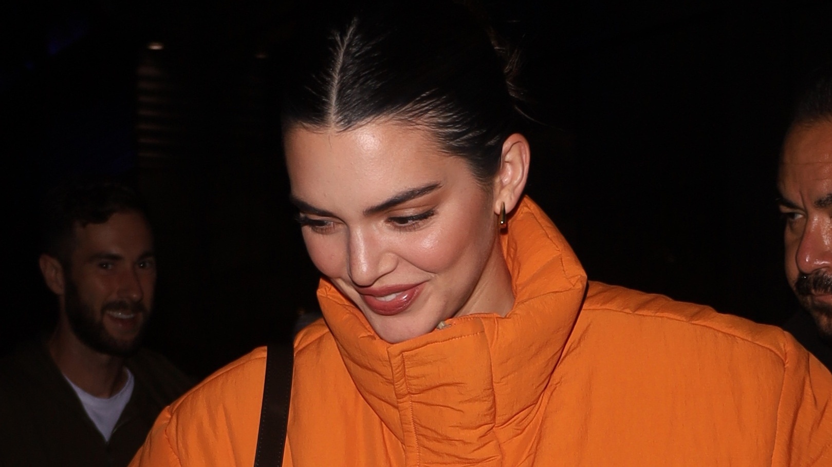 De pumpkin spice puffer van Kendall Jenner schreeuwt herfst
