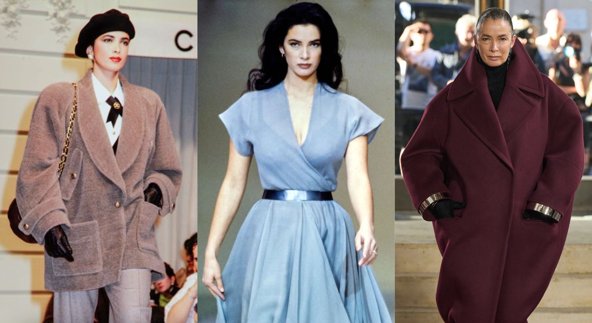 Dit zijn de beste catwalkmomenten van 80s model Linda Spierings