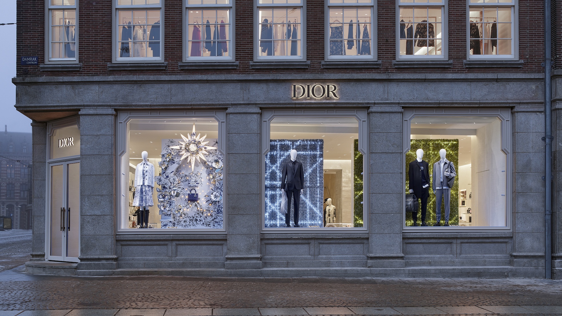 Kijk binnen in de nieuwe Dior-boetiek op de Dam in Amsterdam