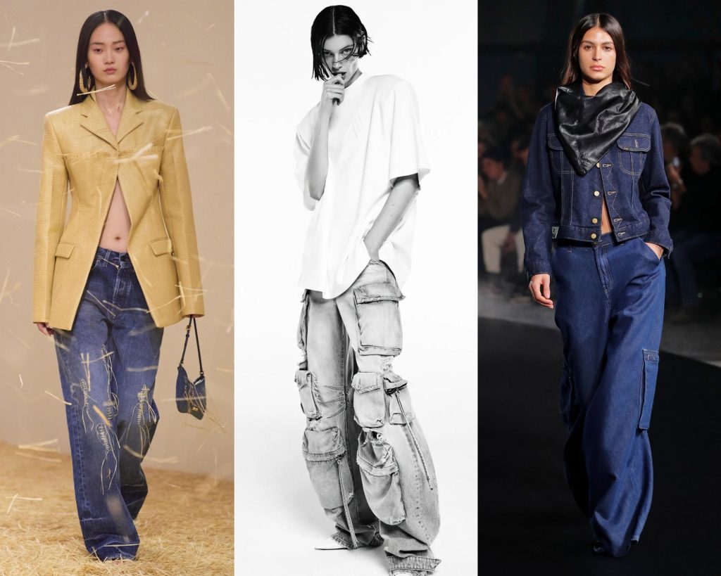 De ultralange puddle jeans maakt een comeback in 2023