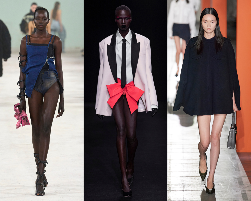 De no pants-look neemt dit seizoen de catwalk over