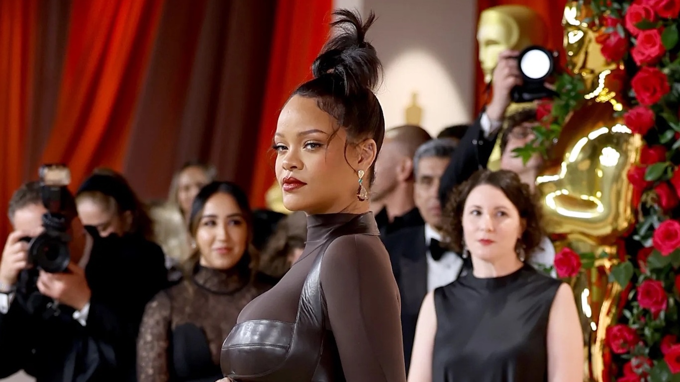 Luxus Rihanna Oscars 2023 Ebenbild