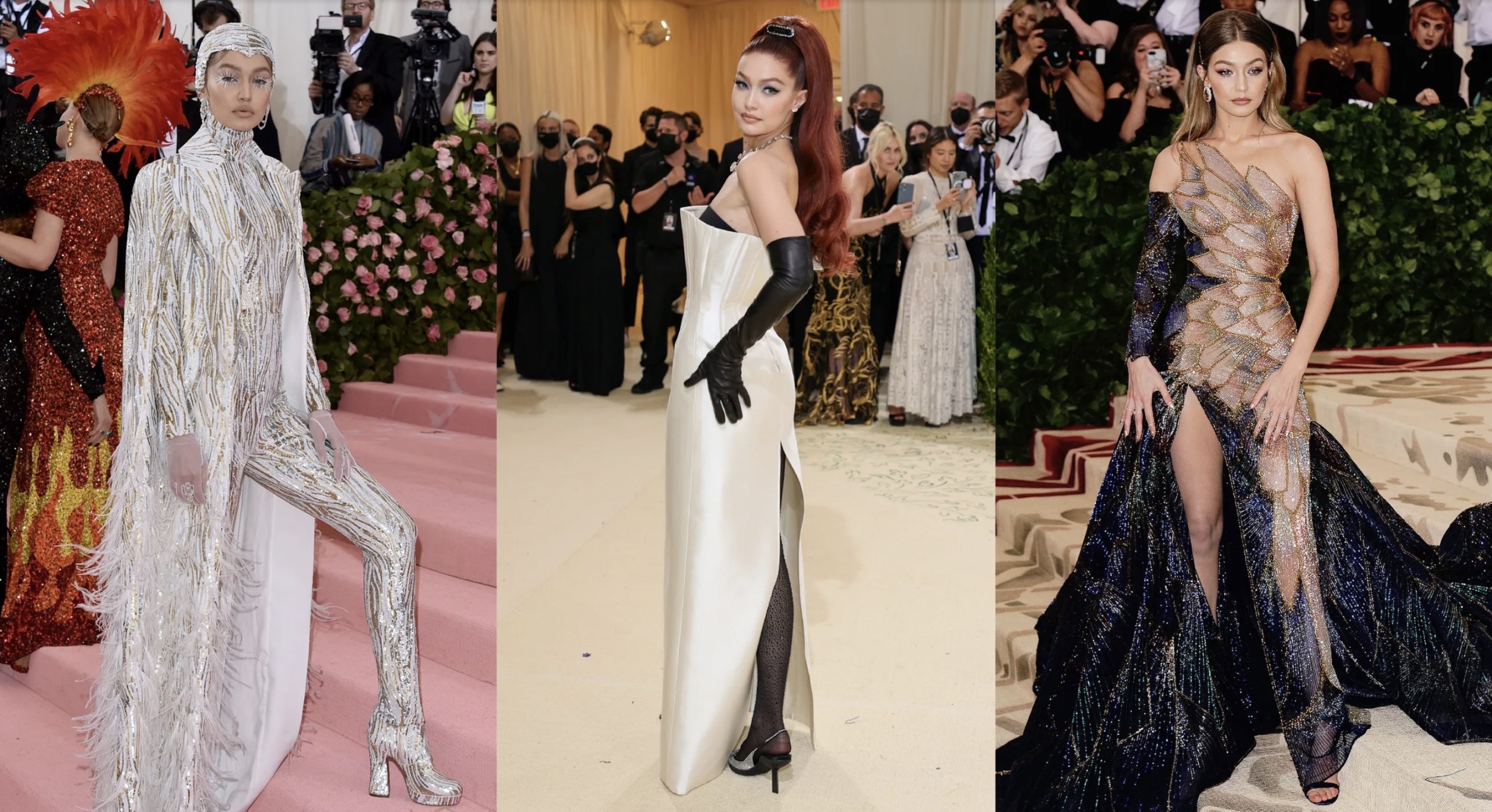 De beste Met Gala-looks van Gigi Hadid door de jaren heen