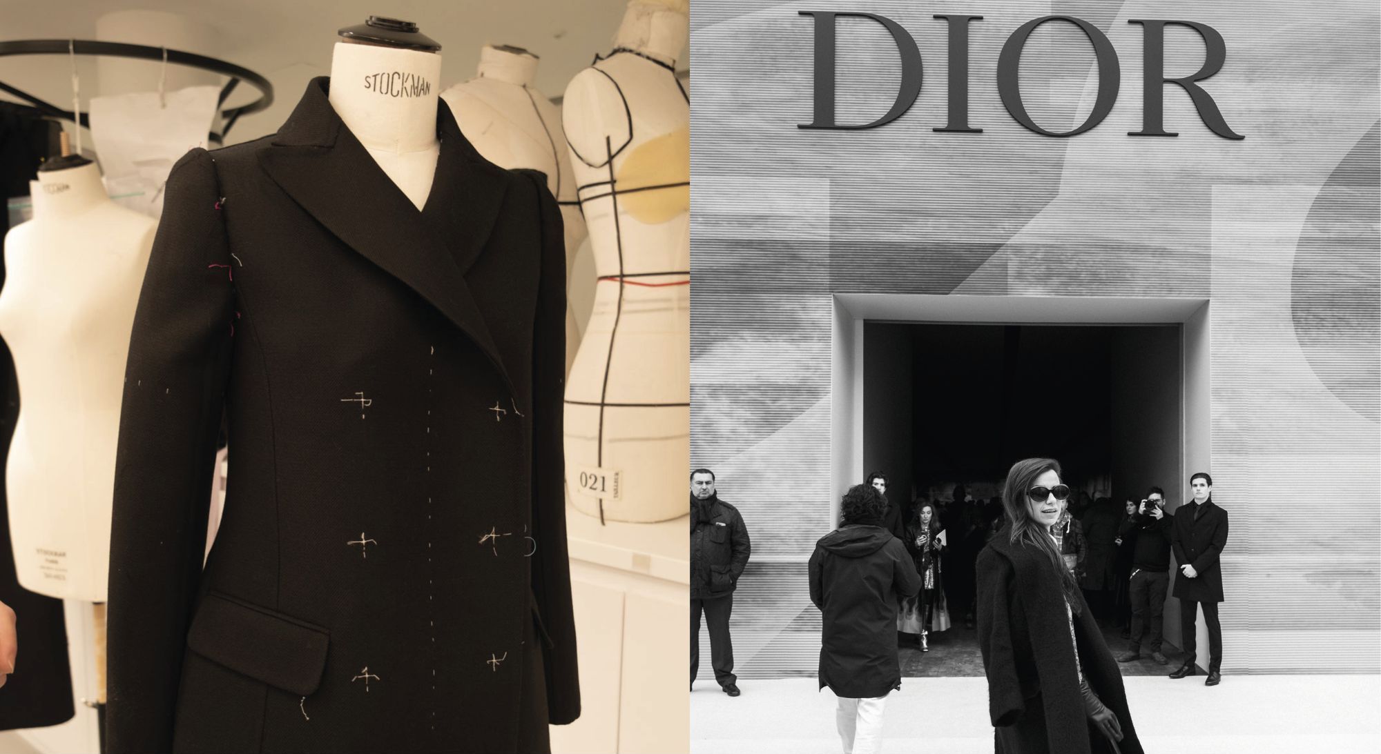 Een exclusief kijkje binnen het couture-atelier van Dior in Parijs