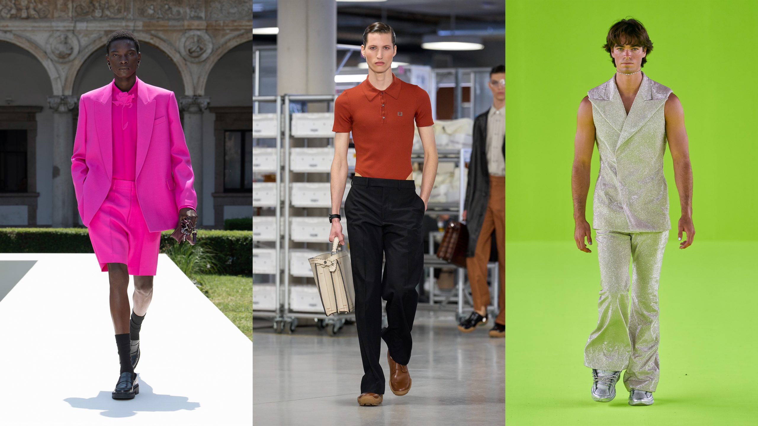 5 trends gespot tijdens de mannenmodeshows lente/zomer 2024