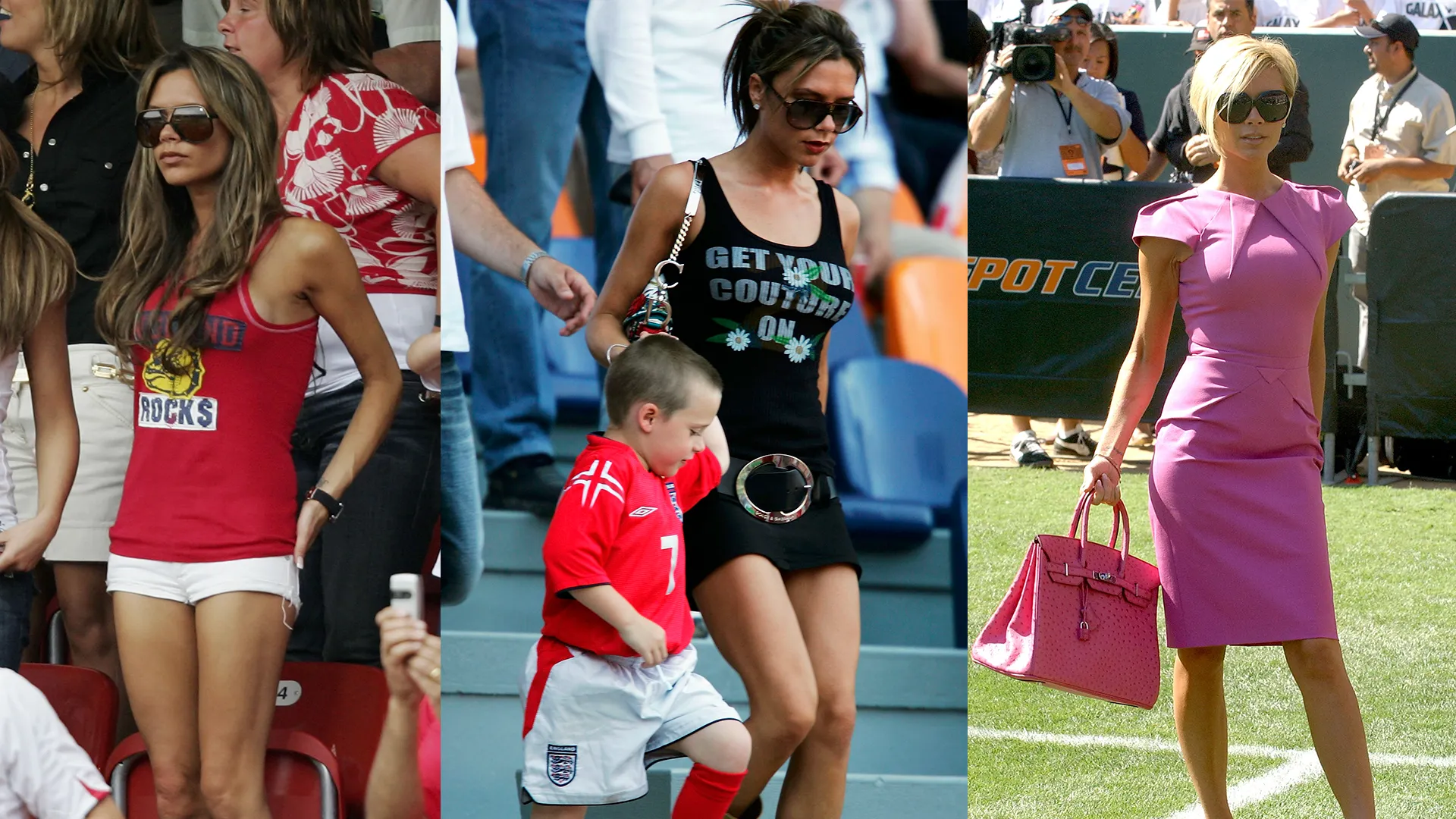 De beste looks van Victoria Beckham vanaf de tribune