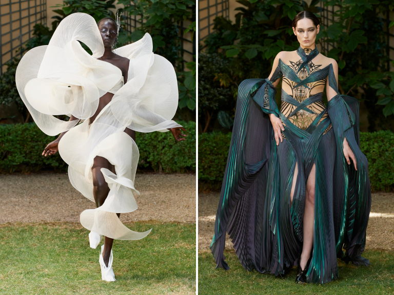 Iris van Herpen lanceert eerste beautycollectie met Aveda