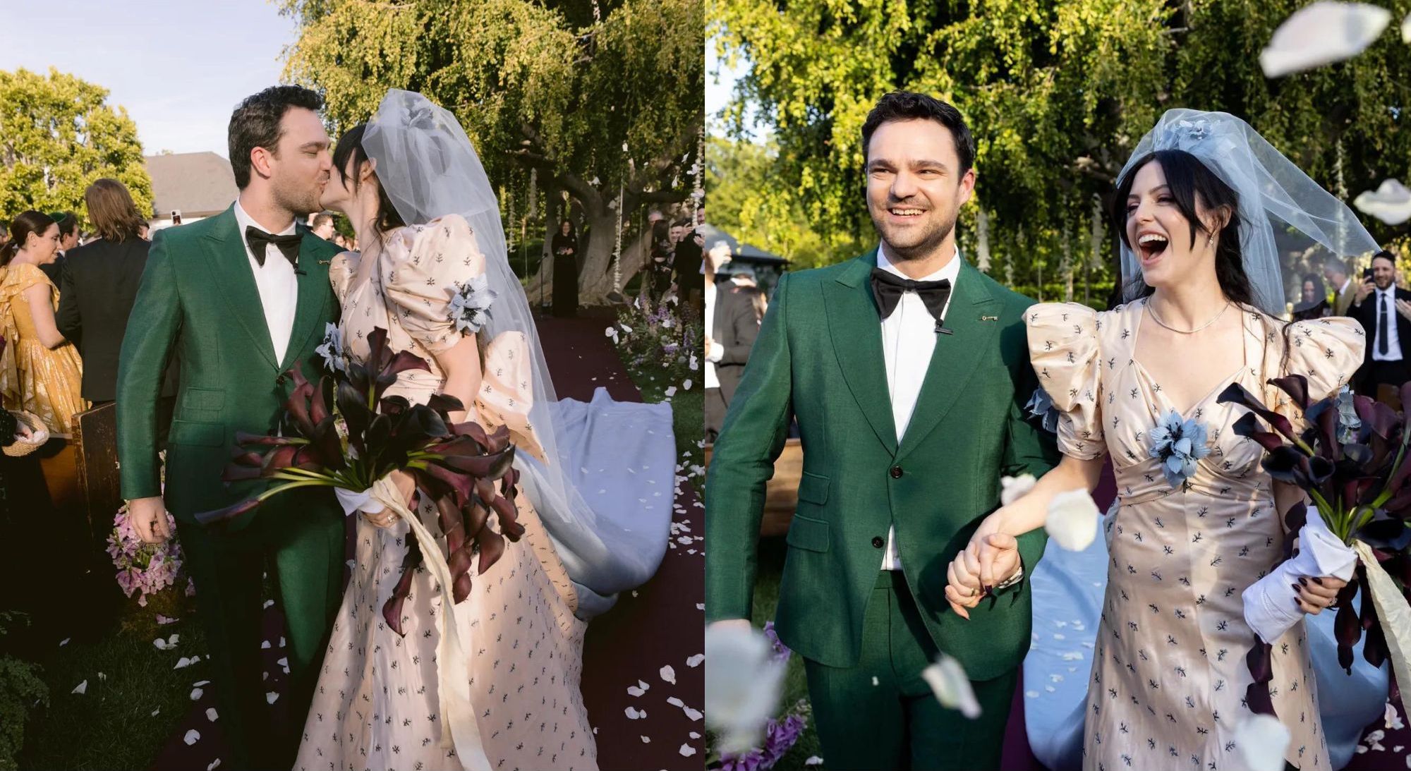 Zien: deze bruid droeg Rodarte op haar gothic bruiloft