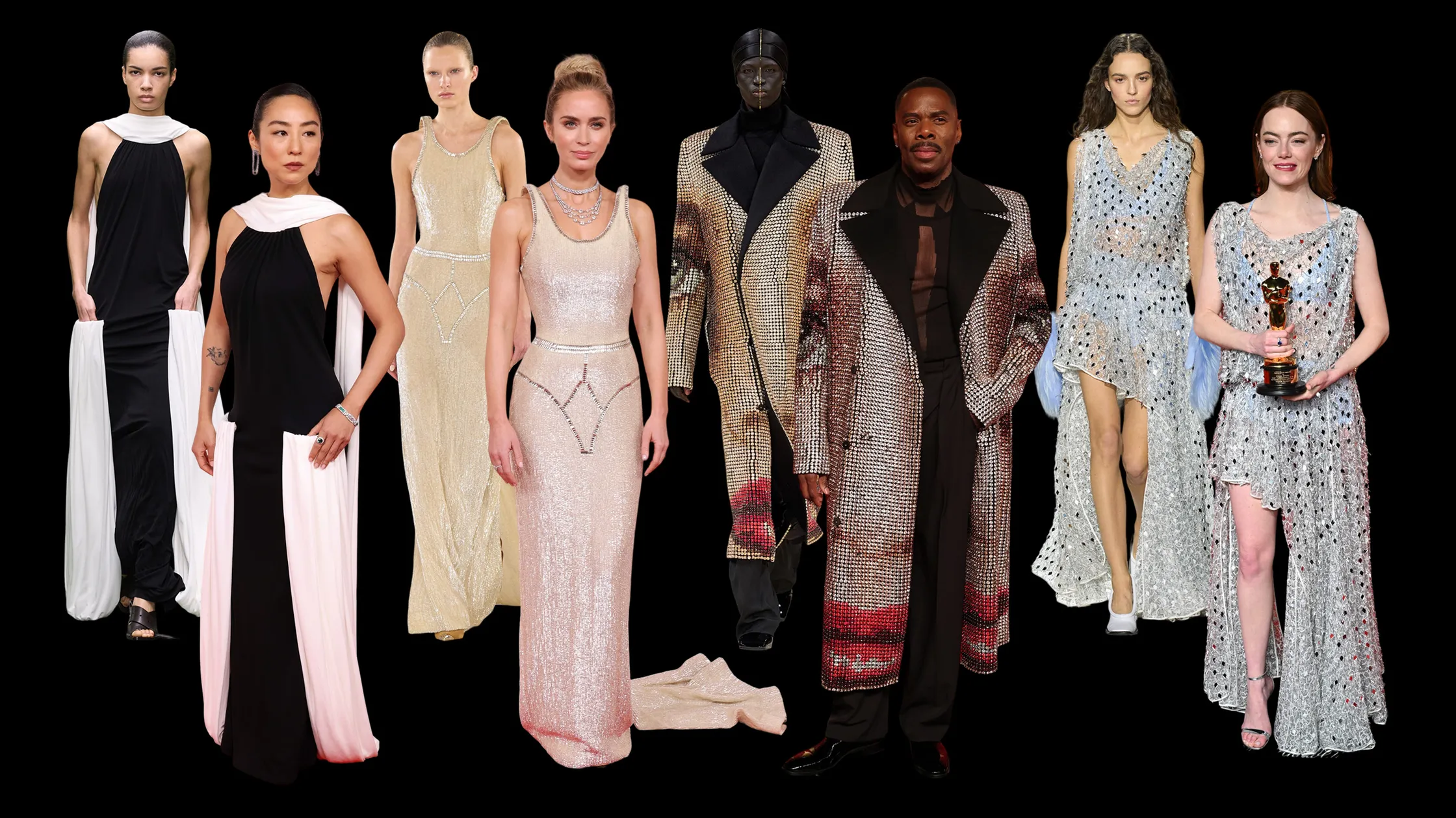 Deze catwalklooks zagen we op de rode loper van de Oscars 2024