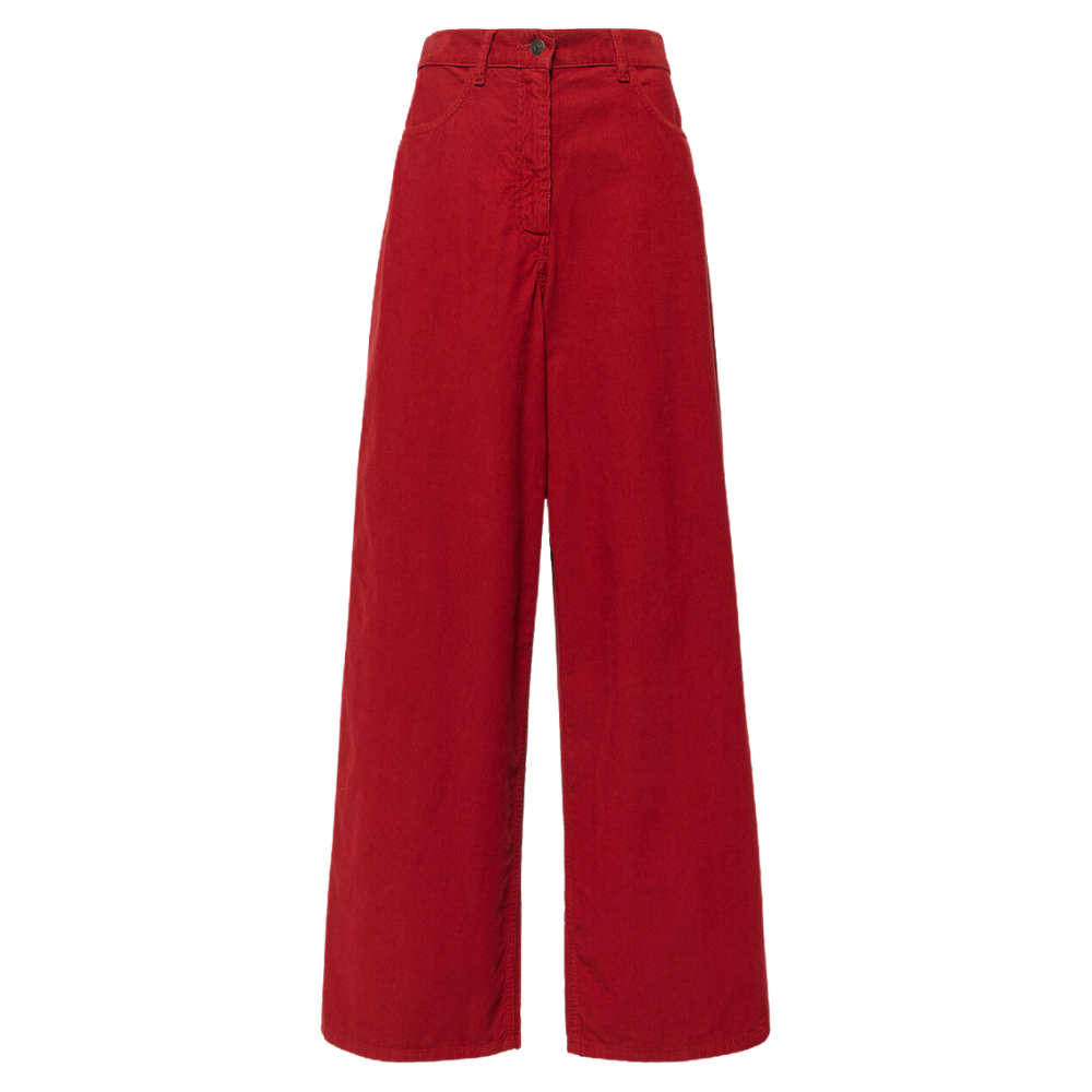 De rode broek gaan we veel zien dit voorjaar