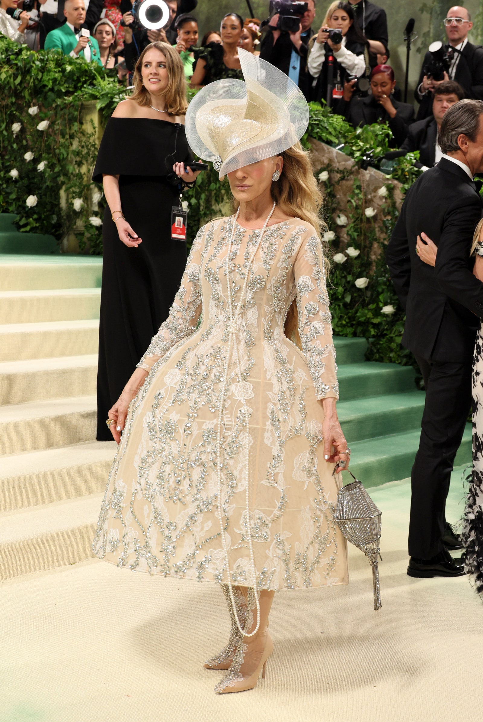 Sarah Jessica Parker En La Gala Del Met Dragones Y Mazmorras En La