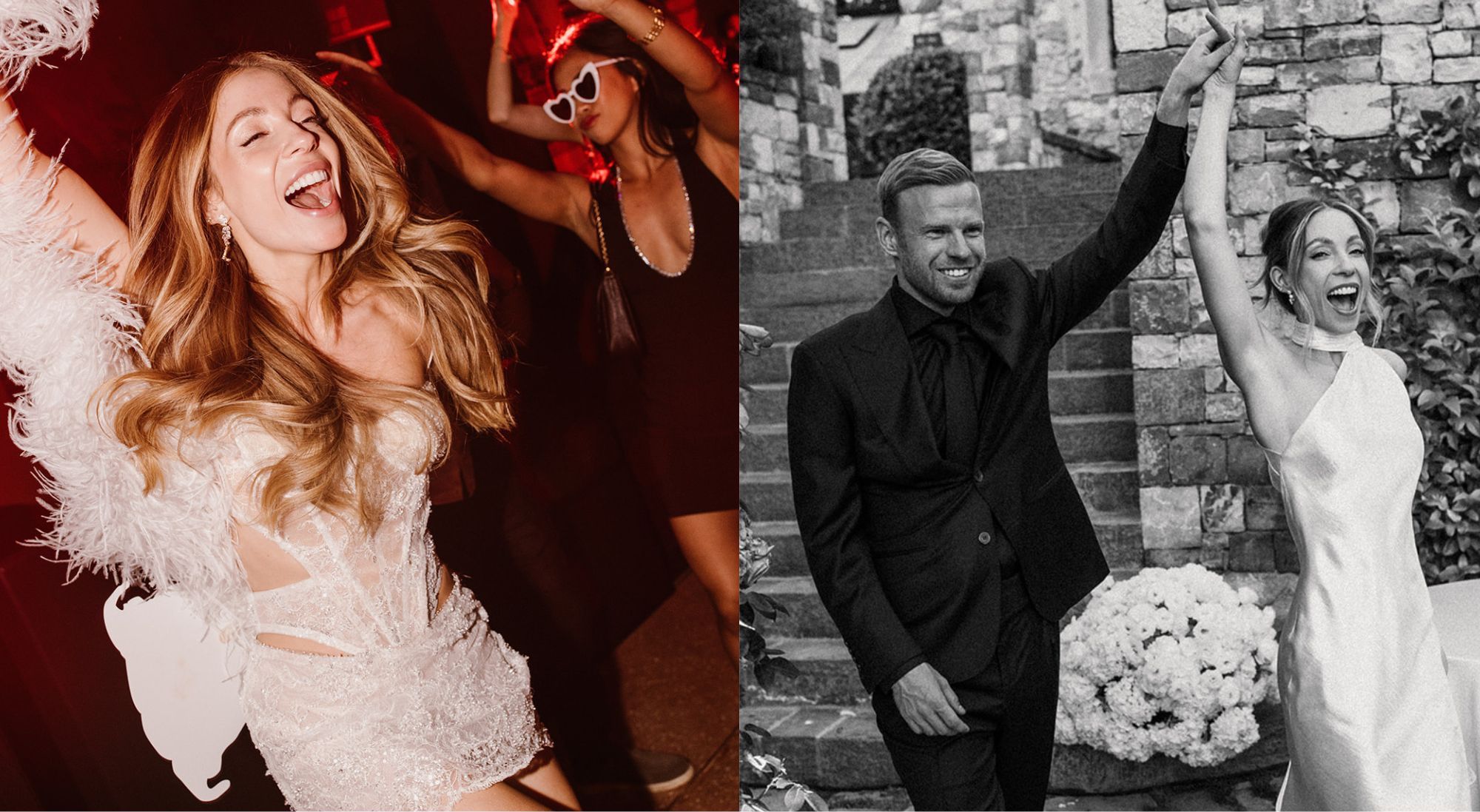 Zo zag de bruiloft van Laura Benschop en Davy Klaassen eruit