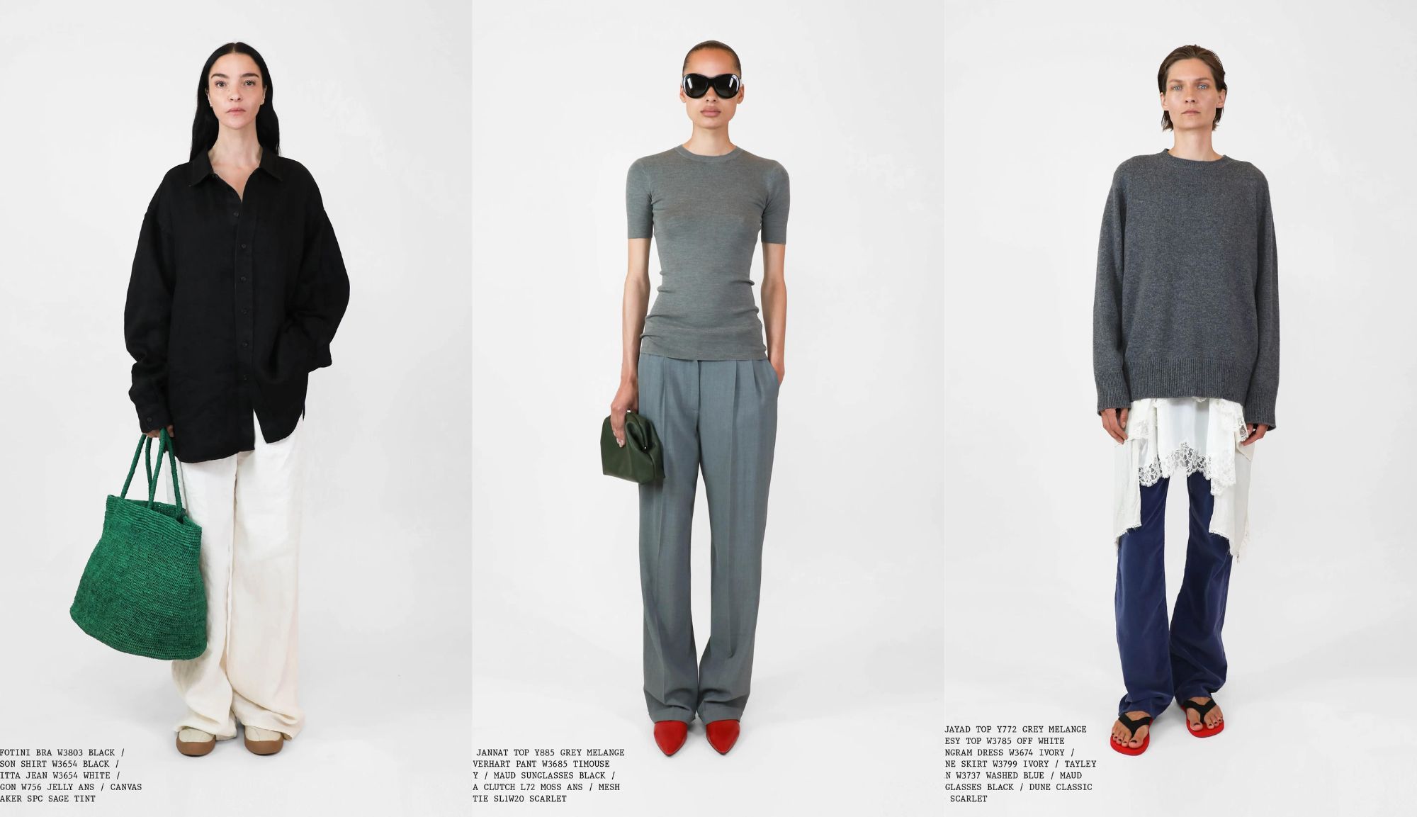 The Row lente/zomer 2025-collectie bevat de beste stylinginspiratie