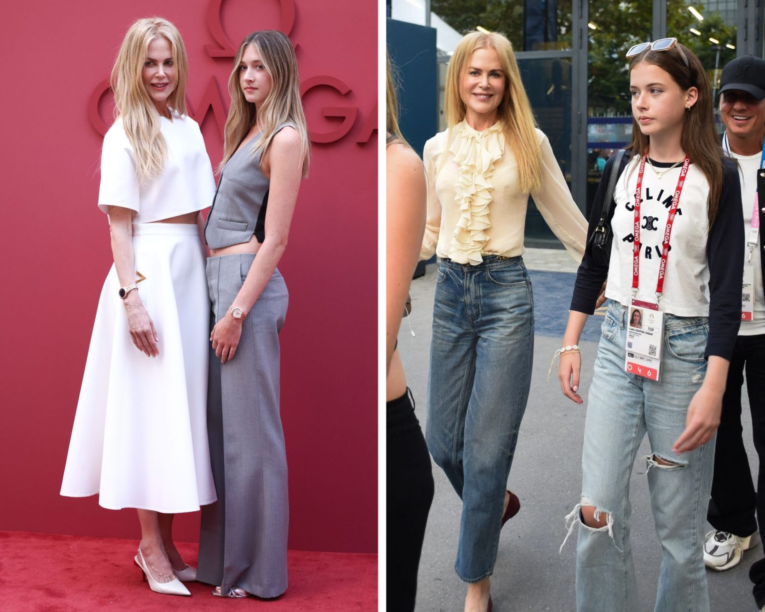 Nicole Kidman brengt dochters mee naar de Olympische Spelen