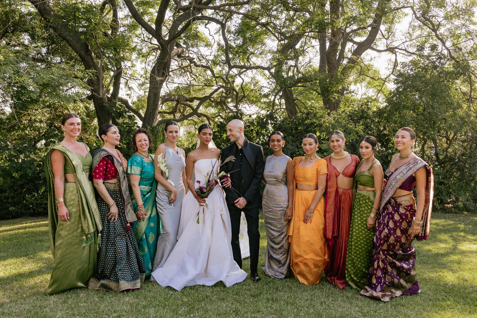 De kleurrijke bruiloft van Meeka Hossain en Jeffrey Klein