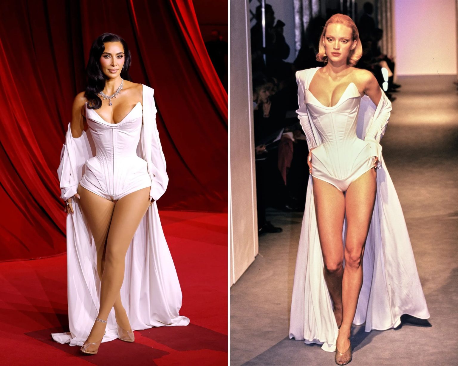 Kim Kardashian en Kylie Jenner delen een liefde voor Mugler