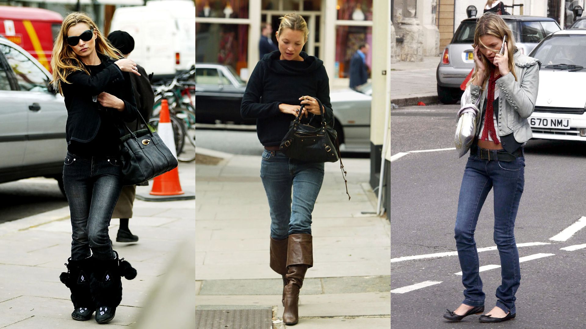 Kate Moss doet voor hoe je een skinny jeans wél draagt
