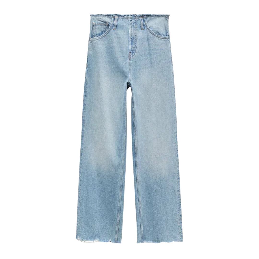 Jeans zonder tailleband, de perfecte toevoeging aan je feestlook