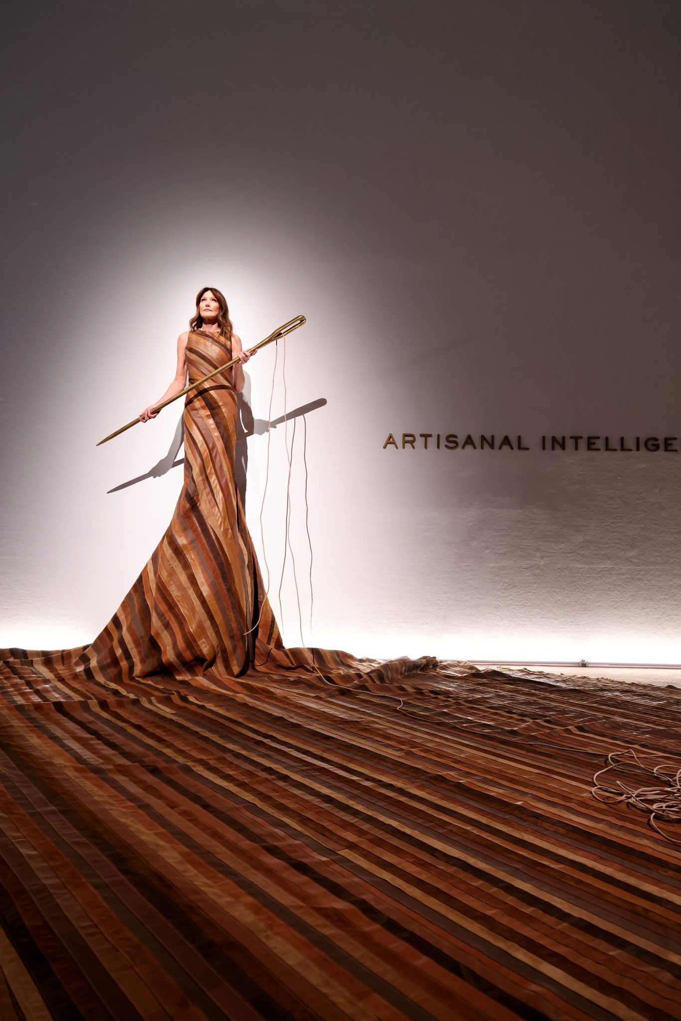 Vogue interview met supermodel Adriana Lima bij de Tod's-show