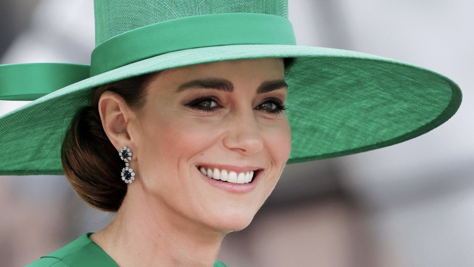Kate Middleton in trendkleur turquoise Trooping the Colour 2025