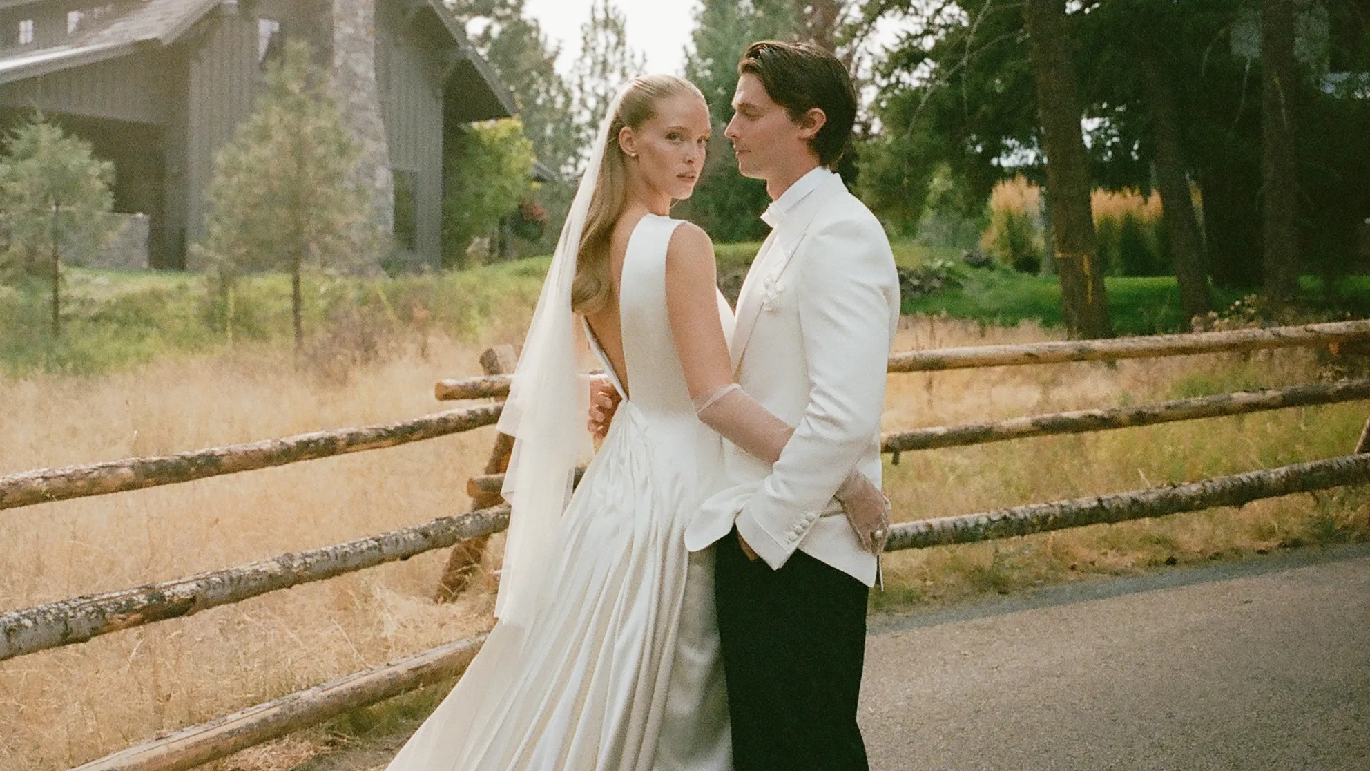 De bruiloft van Abby Champion en Patrick Schwarzenegger